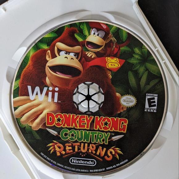 Other | Nintendo Donkey Kong Country Returns Nintendo Wii 210 Blank ...